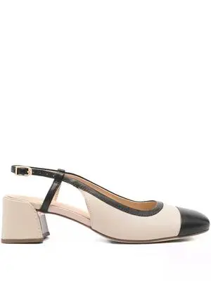 Clarks 45mm Nyta Slingback Leather Pumps
