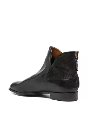 LEMARGO Back-zip Ankle Boots