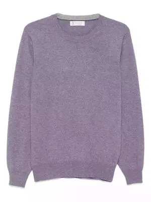 Brunello Cucinelli Crew-neck Cashmere Sweater