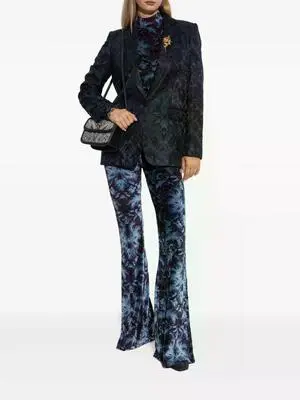 Etro Floral-pattern Single-breasted Blazer