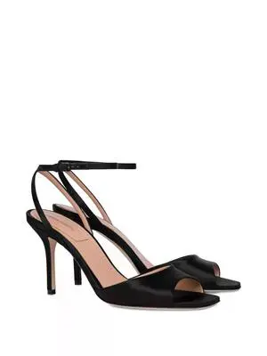 Alberta Ferretti 85mm Satin Sandals