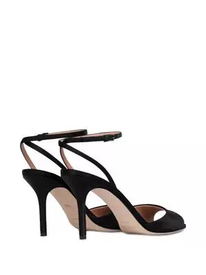 Alberta Ferretti 85mm Satin Sandals