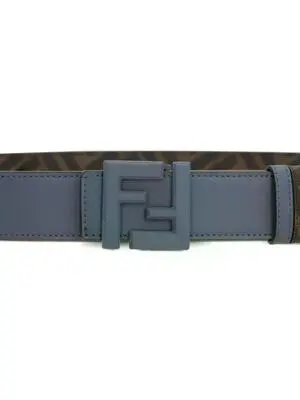 Fendi Ff-logo Leather Belt