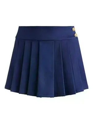 Alice + Olivia Noah Pleated Mini Skirt