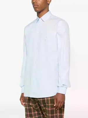 Moschino Embroidered Cotton Shirt