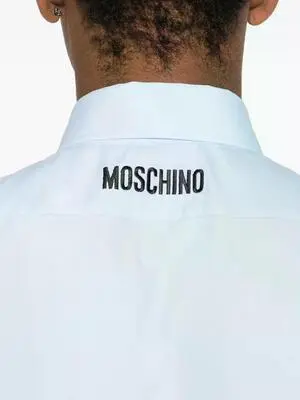 Moschino Embroidered Cotton Shirt