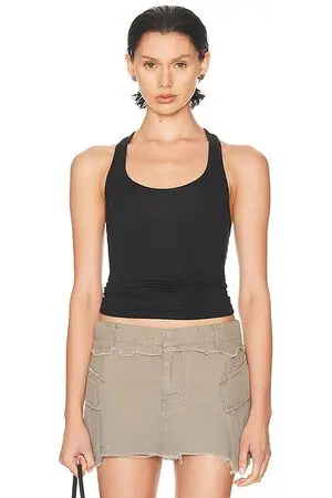 Eb Denim Frill Camis Tanks For Women