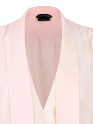 TOM FORD Neck-tie Silk Blouse