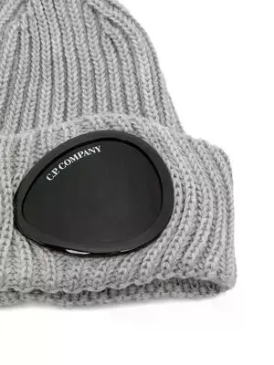 C.P. COMPANY Goggle-detail Wool Beanie