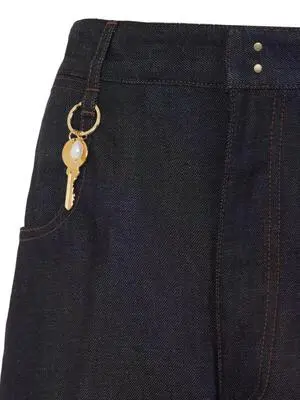Carven Key-charm Cotton Jeans