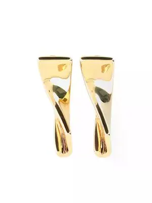Jacquemus J Earrings - Gold