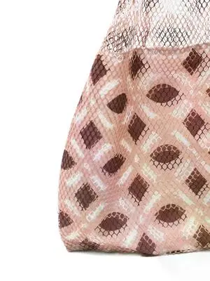 ÉPICE Geometric-pattern Shoulder Bag