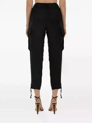Aspesi Cargo Trousers With Drawstring Detail