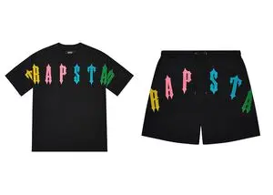 Trapstar Arch Chenille Decoded 2.0 Set - Black/candy