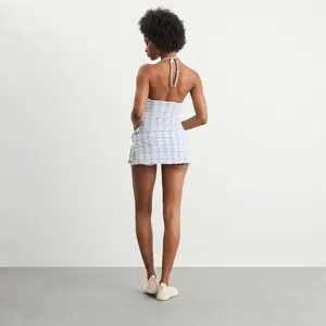 PEACHY DEN Cindy Halter Skort Dress