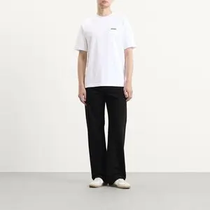 Jacquemus Straight Leg Denim Jeans - Black