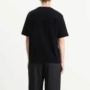 Jacquemus Grosgrain Logo T-shirt - Black