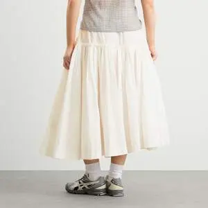 STORY MFG. Pine Organic Cotton Skirt - Ecru