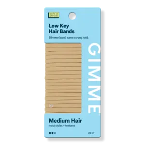 GIMME BEAUTY Low Profile Hair Bands - Blonde