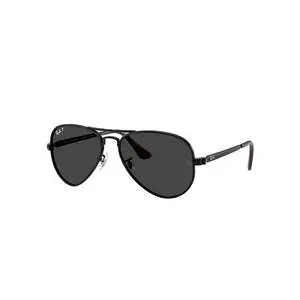 Ray-ban Aviator Sunglasses With Polarized Lenses - Black
