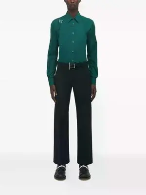 Alexander McQueen Buckle-fastening Trousers