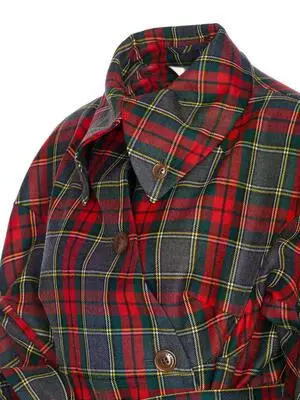 VIVIENNE WESTWOOD Tartan Belted Coat