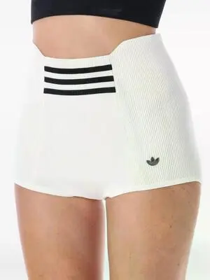 Adidas High-waisted Stripe Shorts