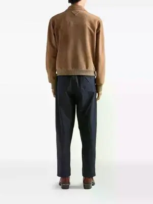 Prada Cotton Trousers - Blue
