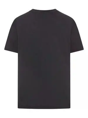 Palm Angels Curved Logo T-shirt - Black
