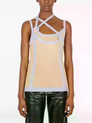 NINAMOUNAH Asymmetric Panelled Top