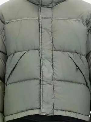 TEN C Quilted Puffer Jacket - Green