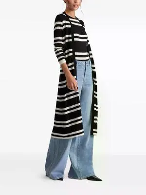 Alice + Olivia Callan Striped Maxi Cardigan
