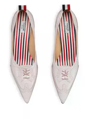 Thom Browne Soft Patent Wingtip Pumps 50mm - Pink