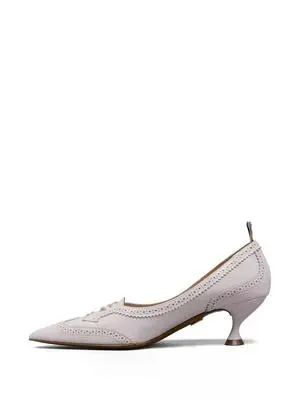 Thom Browne Soft Patent Wingtip Pumps 50mm - Pink