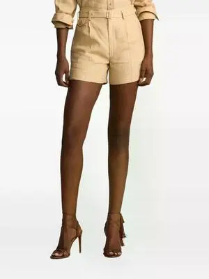 Ralph Lauren Belted Tailored Shorts