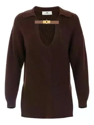 Elisabetta Franchi Collared Sweaters For Women