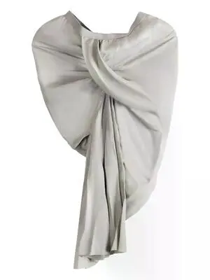 Rick Owens Draped Twisted Skirt