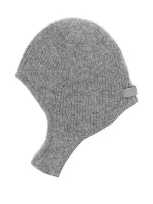 Jacquemus Gros Grain Beanie - Grey