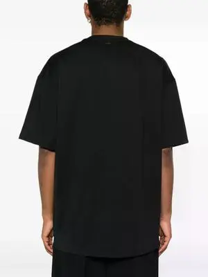 MUGLER Star Cut-out T-shirt - Black