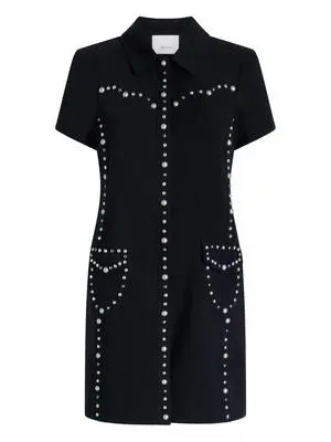 Cinq À Sept Stud-embellished Mini Dress