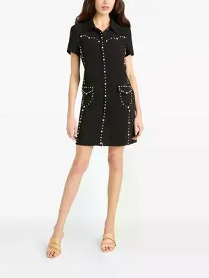 Cinq À Sept Stud-embellished Mini Dress