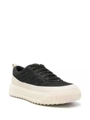 Moncler Altive Leather Sneakers - Black