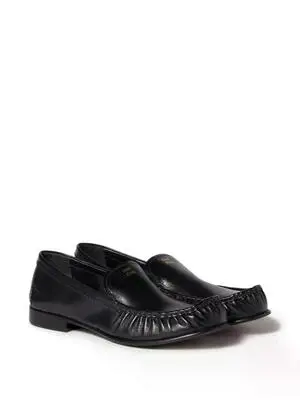 Miu Miu Embossed-logo Loafers