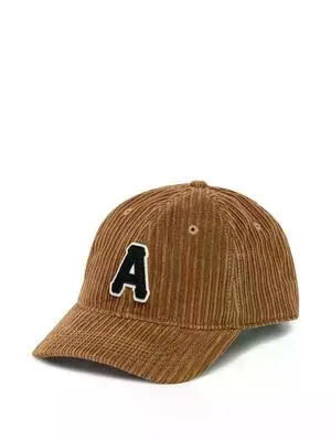 A BATHING APE Corduroy A-logo Cap - Brown