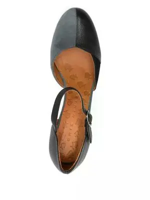 Chie Mihara 85mm Nica Leather Ankle-strap Pumps
