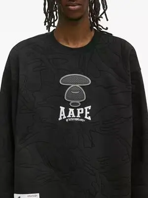 AAPE BY *A BATHING APE Crew-neck Sweatshirt