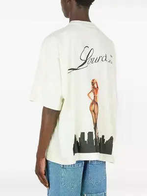 LOURDES City-skyline Print T-shirt