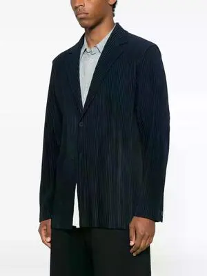 Issey Miyake Single-breasted Blazer - Blue