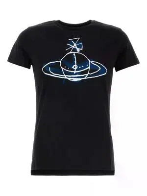 VIVIENNE WESTWOOD Classic Cotton T-shirt - Black