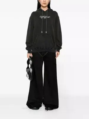 Off-White Scissor Arrow Hoodie - Black